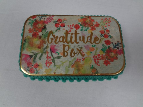 Gratitude Box | Natural Life - Box with notepad and pen | eBay