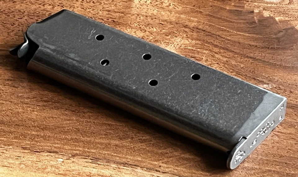 OEM FACTORY ORIGINAL COLT 45 ACP 1911 GOVERNMENT 7-RD SS MAGAZINE-"M ...