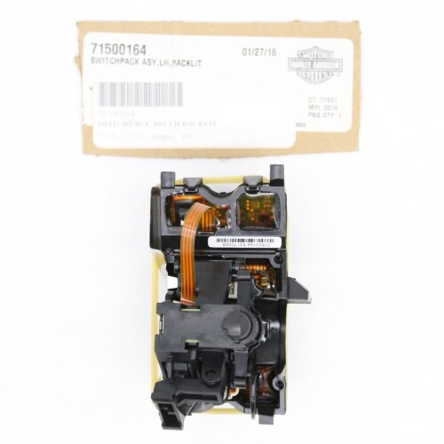 Harley-Davidson Switch-Pack Assembly Left, Backlit Part Number ...