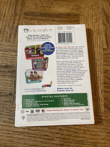 Baby Einstein Babys Favorite Places DVD 786936702514| eBay