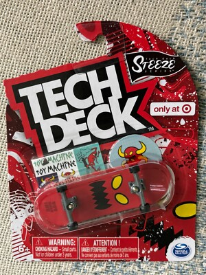 TECH DECK TARGET STEEZE SERIES MINI ULTRA RARE TOY MACHINE SKATEBOARD ...