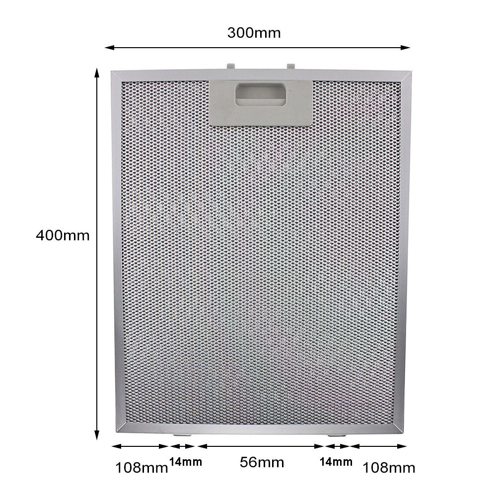 Easy to Install Metal Mesh Extractor Vent Filter for Silver Hood ...