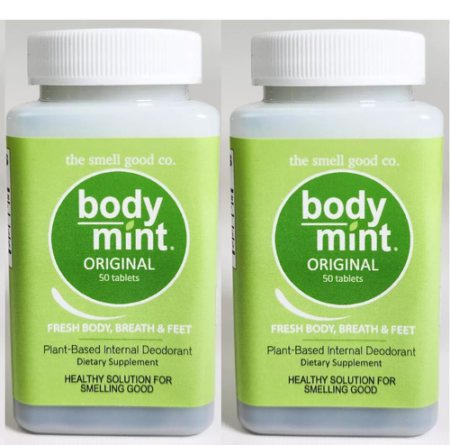 Body Mint Original Twin Pack – 100 Tablets (2 Bottles) | eBay