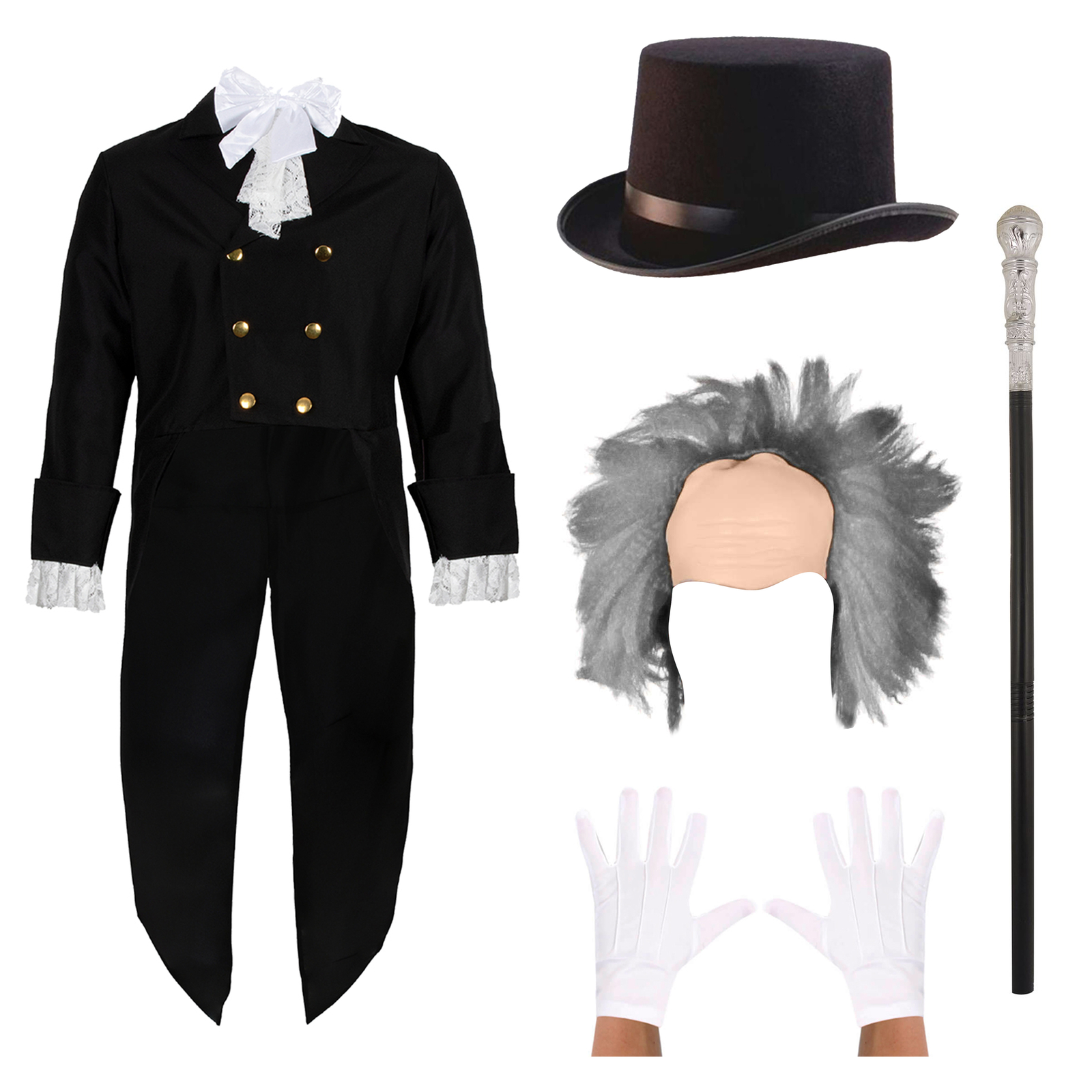EBENEEZER SCROOGE CHRISTMAS CAROL ADULTS VICTORIAN MAN FANCY DRESS ...