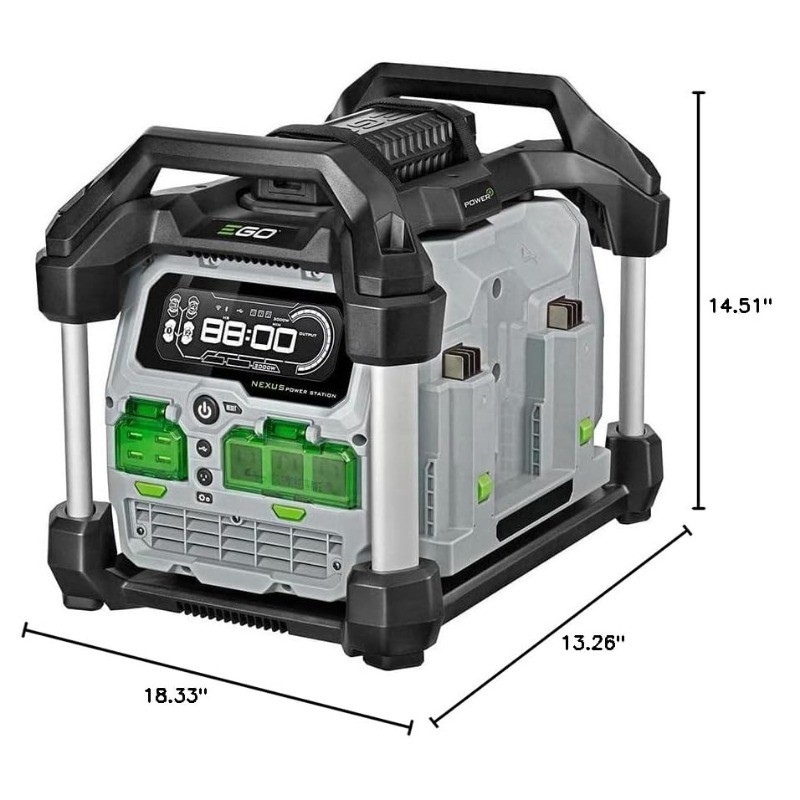 EGO POWER+ Portable Power Station, 3000W, Battery Powered, Inverter ...