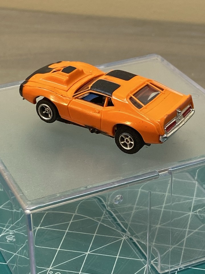 Aurora AFX Slot Car AMC Javelin Tested Runs Orange | eBay