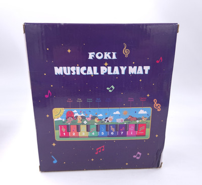 Foki 3-In-1 Musical Mats Child Floor Piano Drum Animal Music Play Mat ...