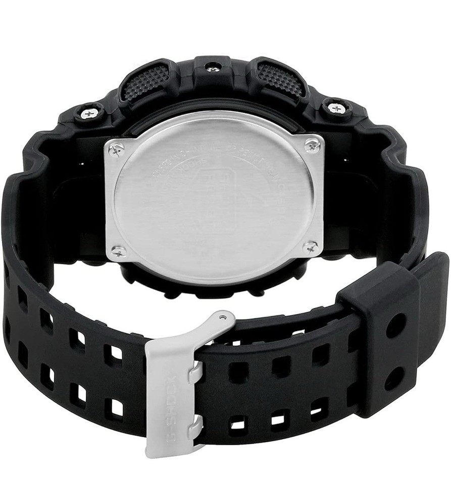 Casio Men's Watch G-Shock Extra Large World Time Alarm Anti-Magnetic ...