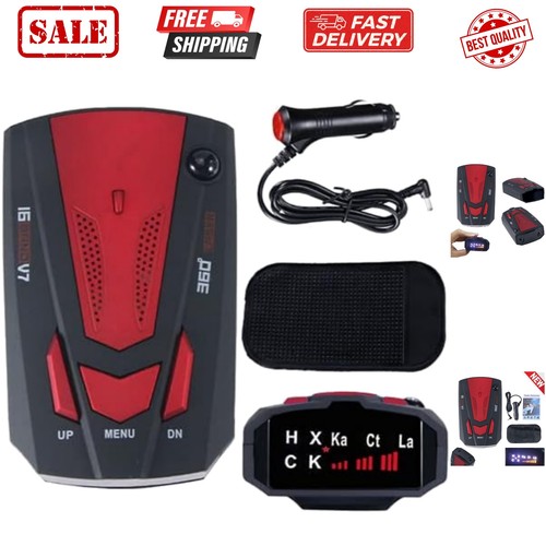 Car Radar Detector, Laser Radar Detectors, 360° GPS Speed Police Safe ...