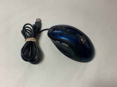 LOGITECH MX510 WIRED BLUE OPTICAL GAMING MOUSE M-BS81A | eBay
