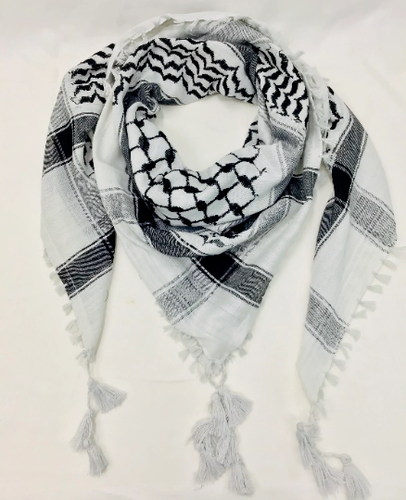 Traditional Palestinian Style Scarf Cotton Keffiyeh, Shemagh Hatta | eBay