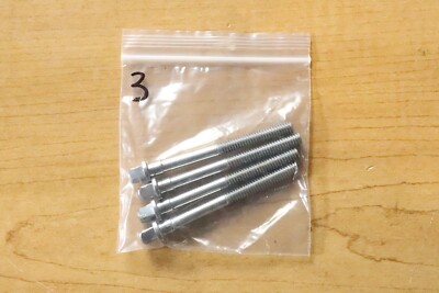 Slingerland Chrome Tension Rods 2 1/2" 4pk Vintage 1970's | eBay