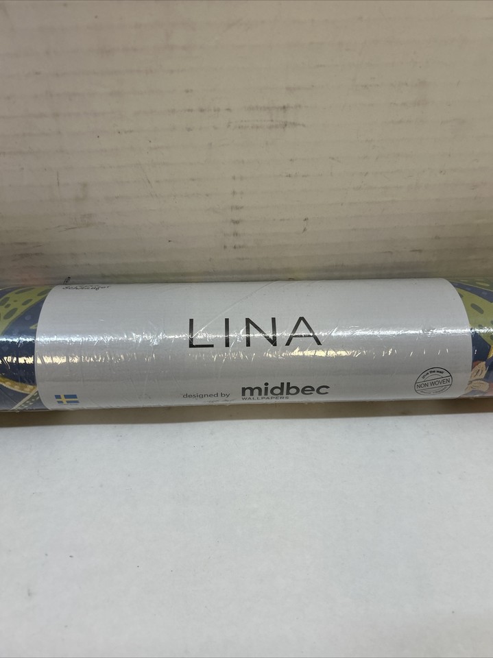 Lina Midbec Lina - Hybbe 55020 Wallpaper 10.05” x 0.53” Thick New | eBay