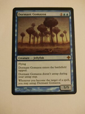 MTG- Dormant Gomazoa X1 NM/LP Rise Of The Eldrazi -rare- Free Shipping ...