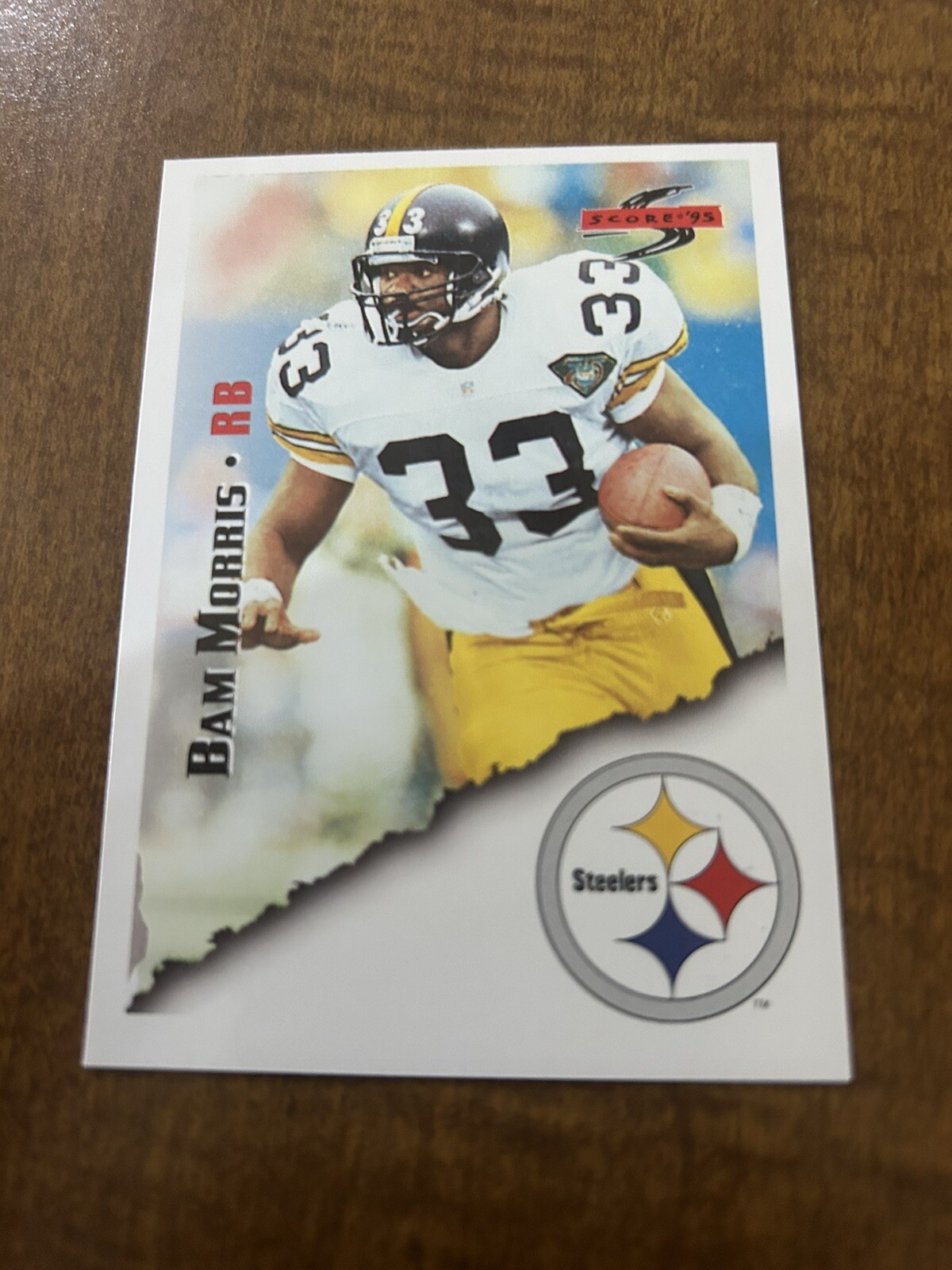 1995 Score - #108 Bam Morris Pittsburg Steelers NM+ Free Shipping! | eBay