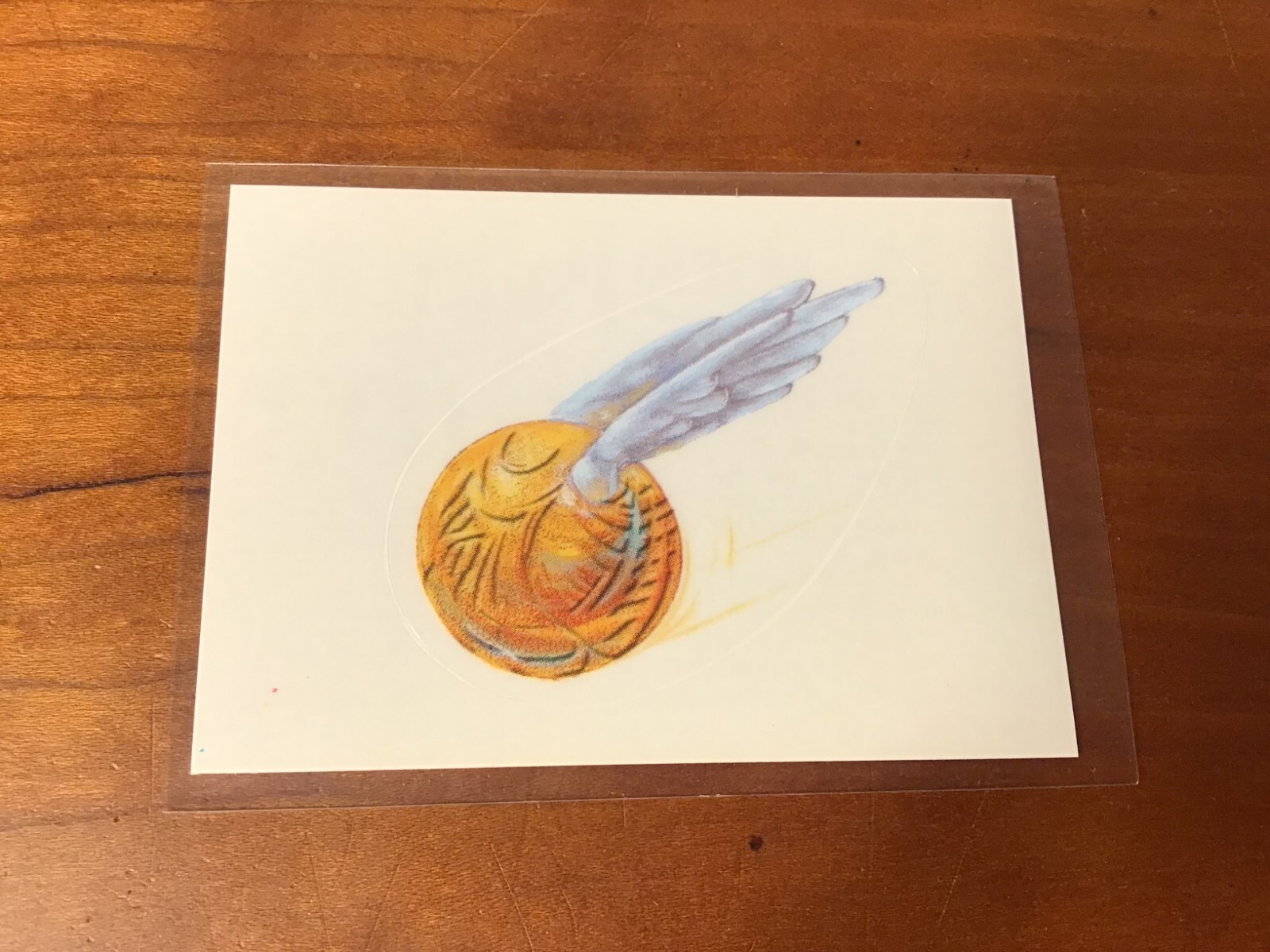 2001 Panini Harry Potter - GOLDEN SNITCH - Illustrated Sticker #103 | eBay