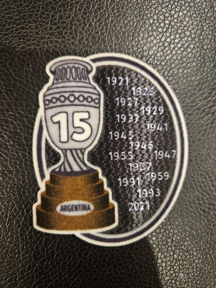 COPA AMERICA PATCH BADGE ARGENTINA BRAZIL COLOMBIA CHILE URUGUAY PERU ...