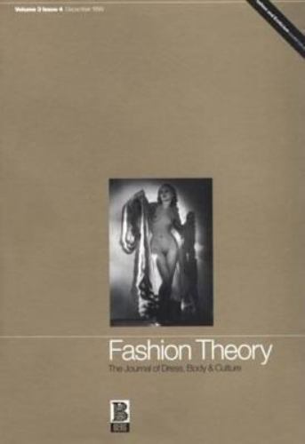 Fashion Theory Ser.: Fashion Theory Vol. 3 : The Journal of Dress, Body ...