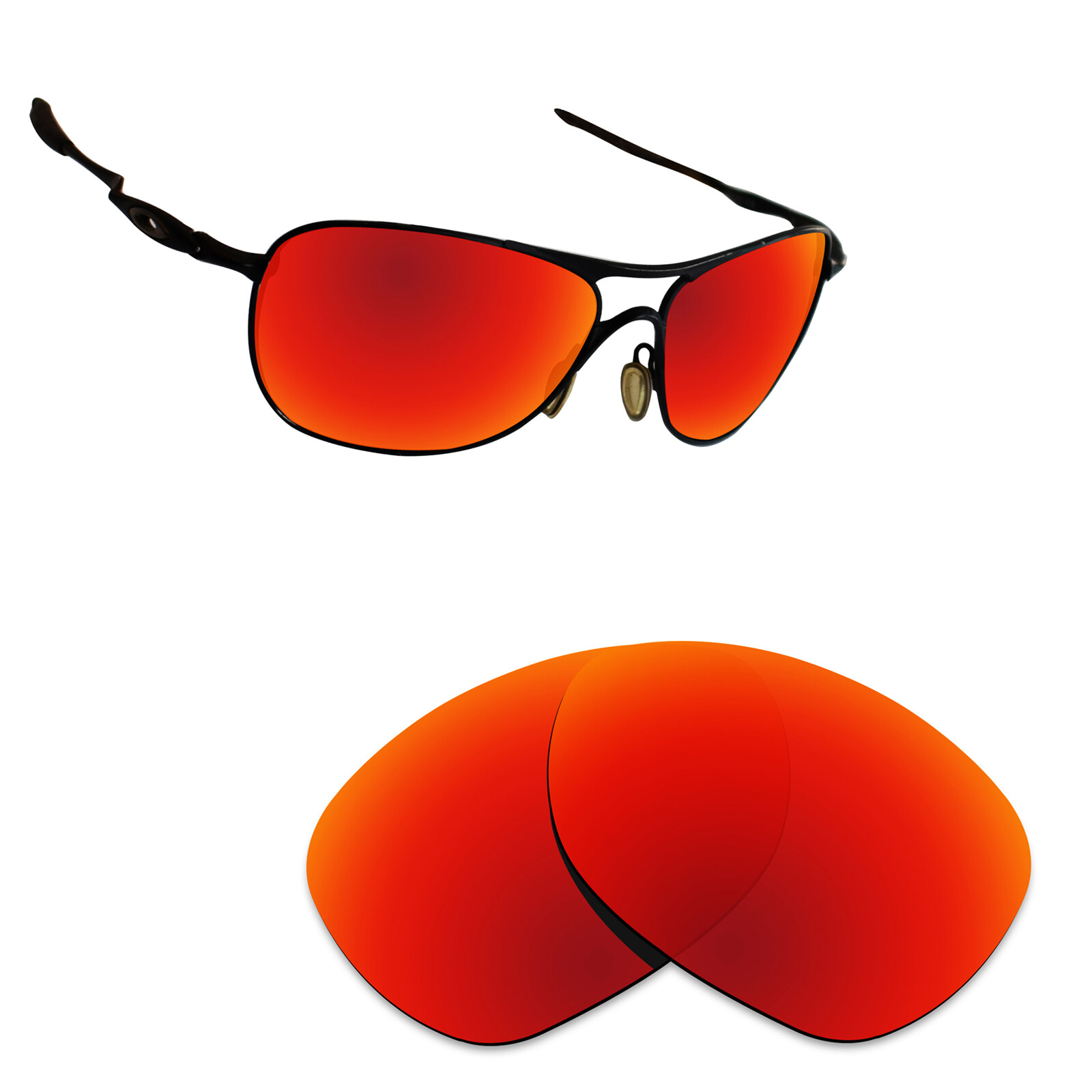 Hawkry Polarized Replacement Lenses for-Oakley Crosshair 2012 Sunglass ...