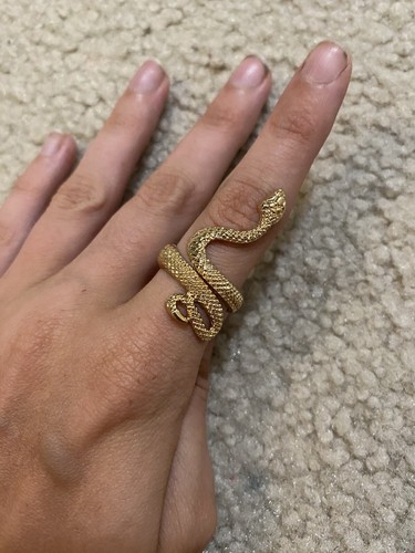Unofficial Taylor Swift Reputation Golden Snake Ring in size 6 | eBay