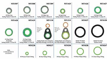 HEAVY DUTY TRUCK AC SEALING WASHER AND O-RING ASSORTMENT BOX KIT | eBay