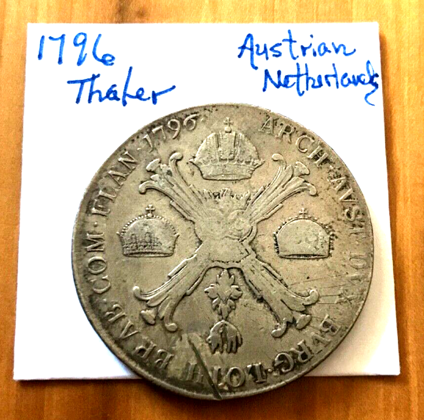 Large Silver Colonial Coin ☆ 1796 Austrian Thaler ☆ | eBay