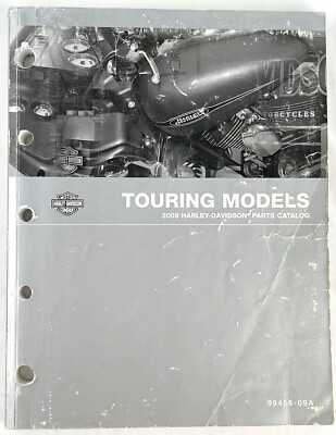 2009 Harley-Davidson Touring Models Parts Catalog 99456-09A | eBay