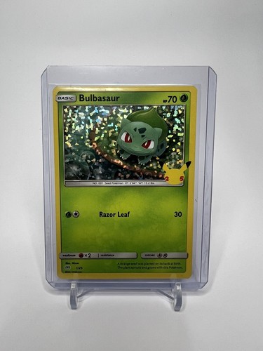 Pokémon TCG Bulbasaur McDonald's Promos 1/25 Holo Promo | eBay
