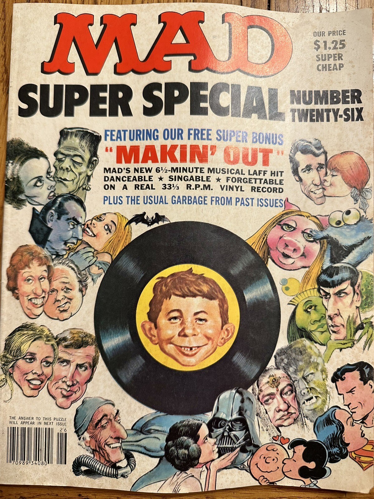 Vintage 1978 Mad Magazine Super Special Number 26 With “Makin’ Out ...