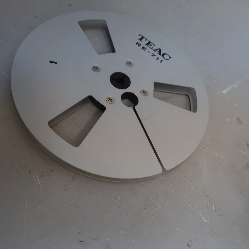 TEAC RE-711 7 Inch Aluminum Reel to Reel Tape Empty Take Up Reel from ...