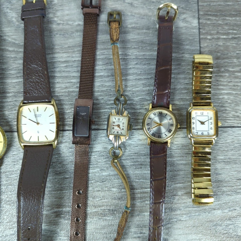 Job Lot Bundle 10 X Watches Modern & Vintage - Spares Or Repair - Fast ...