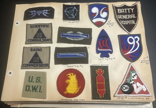 1945 Jeanette Sweet Collection Patch #106 Canadian Army Line ...