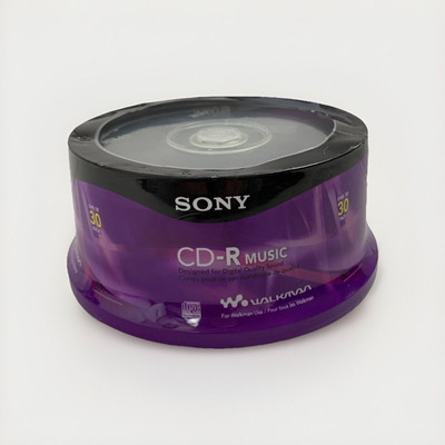 Sony CD-R Music 30 Pack 80 Minutes Digital Audio Blank Discs | eBay