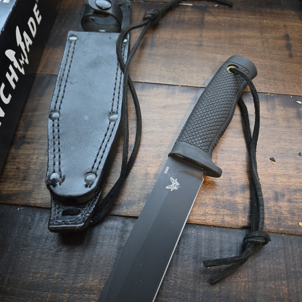 Benchmade 158 SBK CSK II D2 Fixed Blade Knife NIB Old Stock | eBay