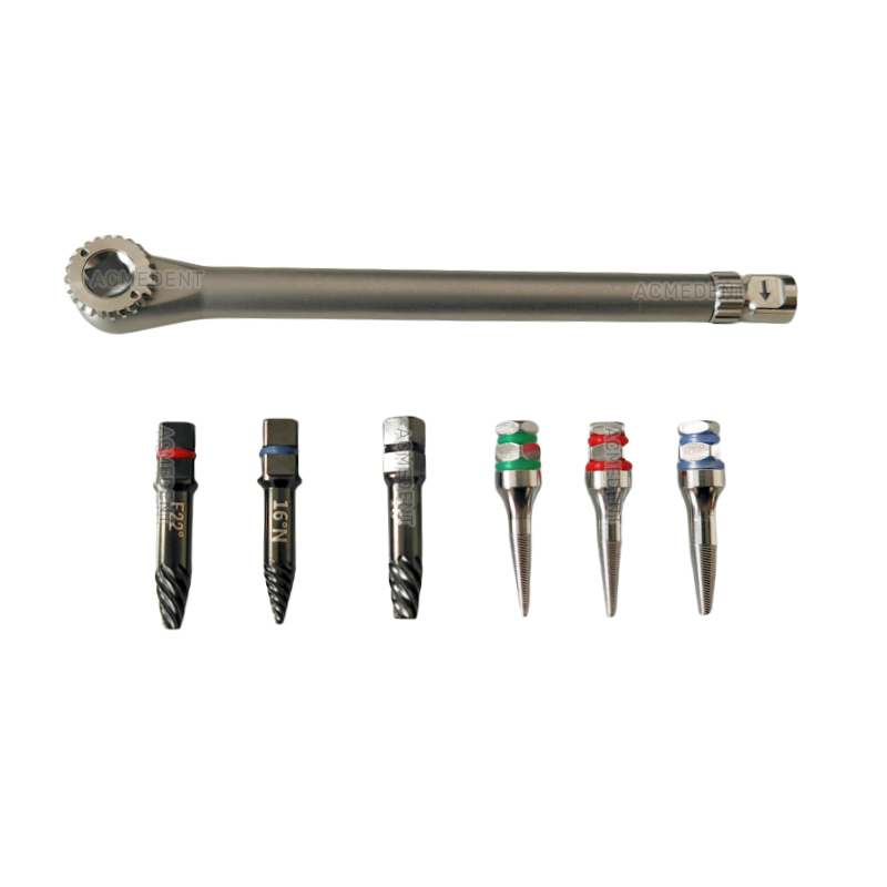 Dental Screw Remover Claw Reverse Tap Drill Driver Broken Implant ...