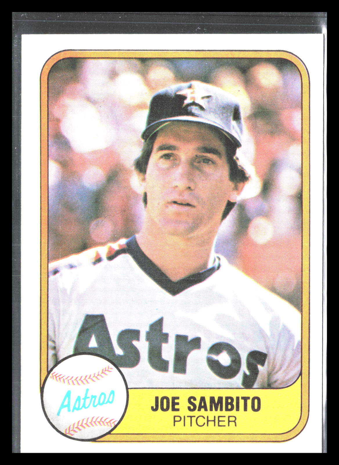 Joe Sambito 1981 Fleer #65 (Houston Astros) | eBay