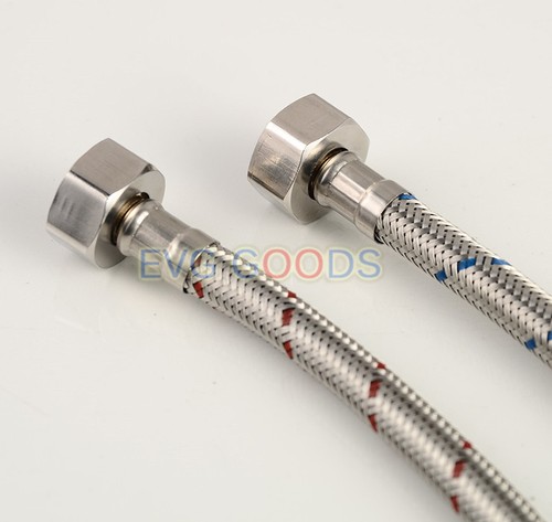 Basin Hose Pipe Flexible Tap Connectors Flexi Tails Monobloc Mixer Tap ...