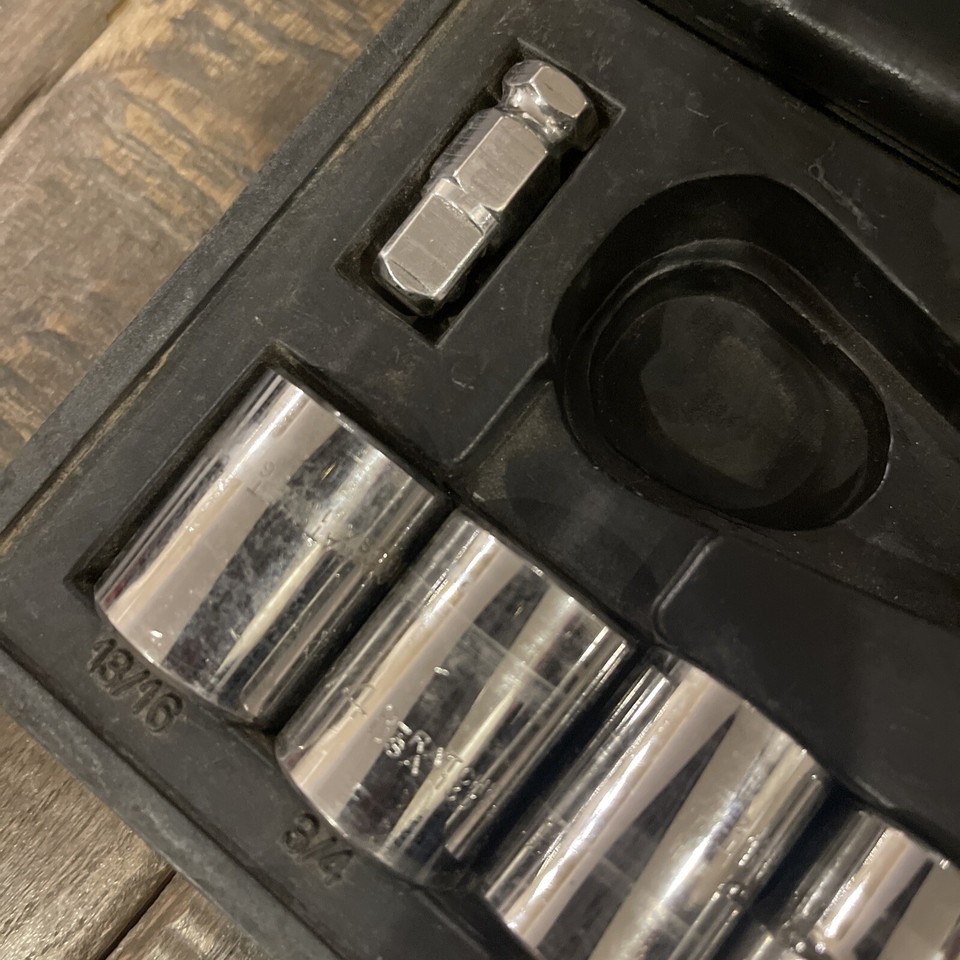 O-Ratchet 10 Pc SAE Pass Thru Socket Set Hex Drive Ratchet -Y | eBay