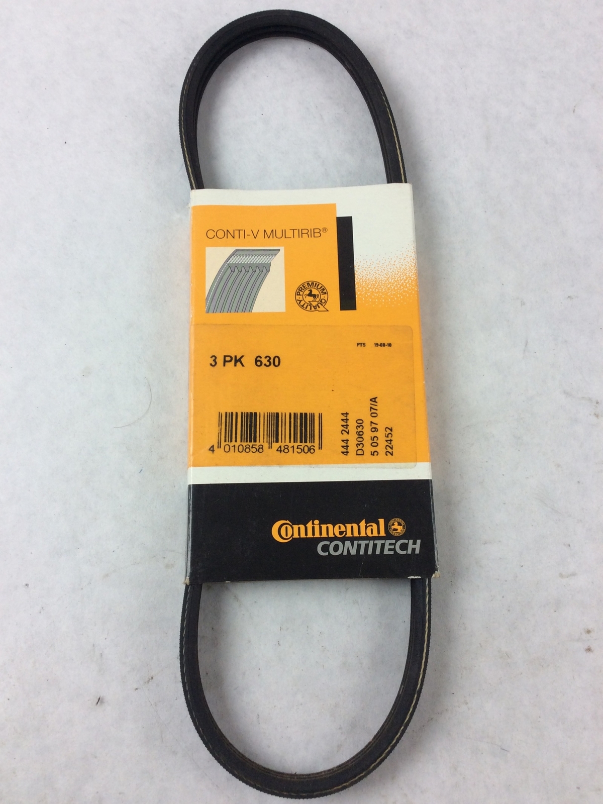 Continental Contitech 3PK630 V-Ribbed Belt | eBay