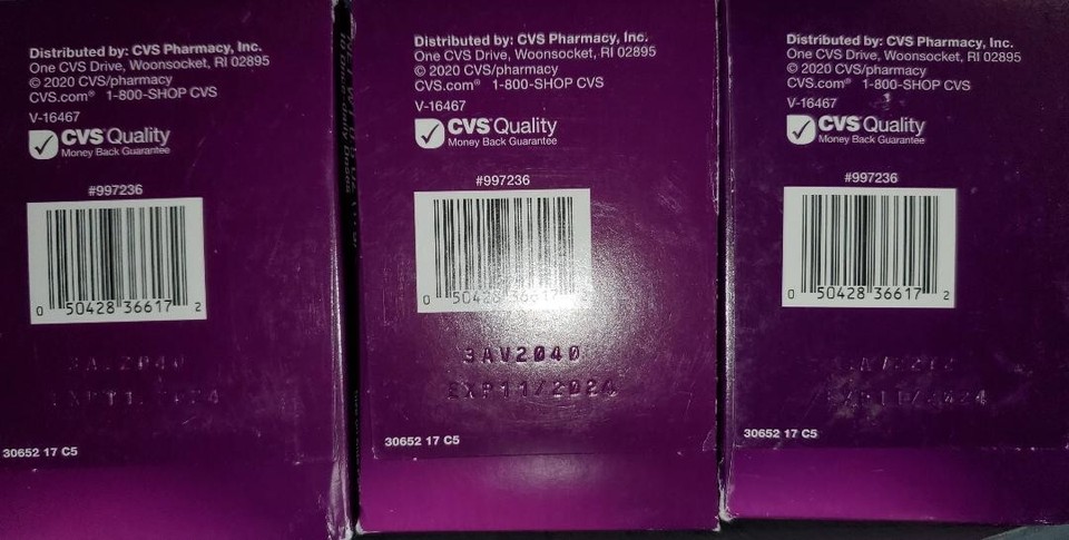 3 Packs CVS Health Purelax Polyethylene Glycol 3350 Unflavored Powder ...