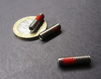 Stainless Self Locking Set Screws, Nylon Patch, Cup, 10-32 x 5/8 ...