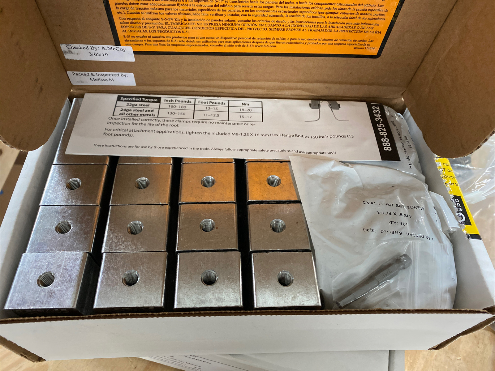 S-5, R465 Mini Seam Clamp | eBay