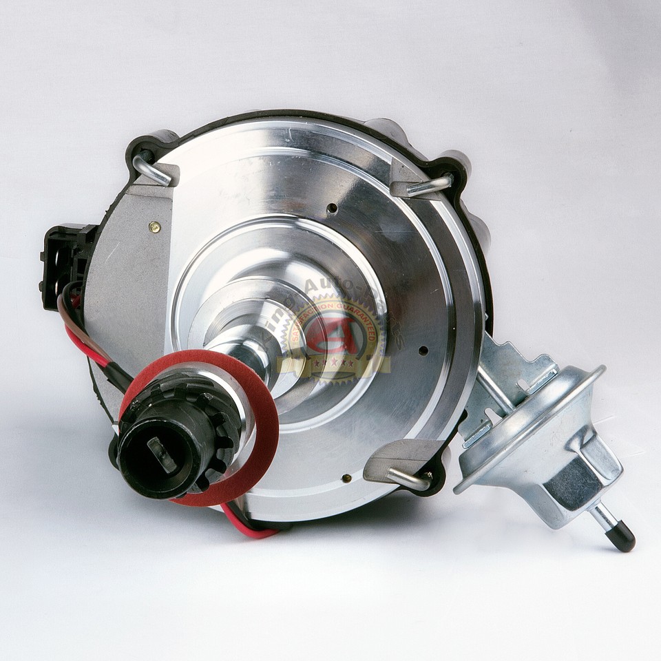 Chevy SBC HEI Distributor 65K Ignition Black Cap 283 305 327 350 400 ...