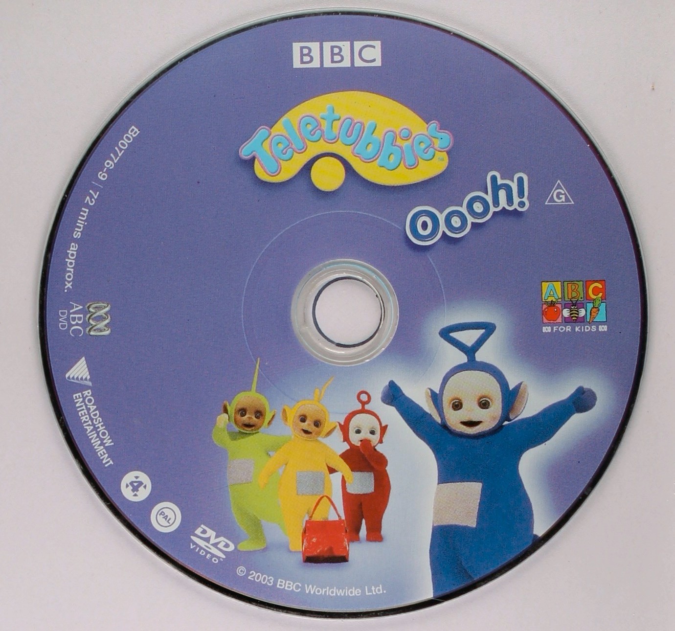 Teletubbies-Oooh! (DVD, 1997) - Disc Only 9397810077690 | eBay UK