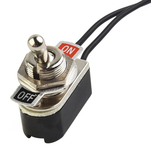 High Quality 2 Foot ONOFF Prewired Rocker Toggle Switch Standard SPST ...
