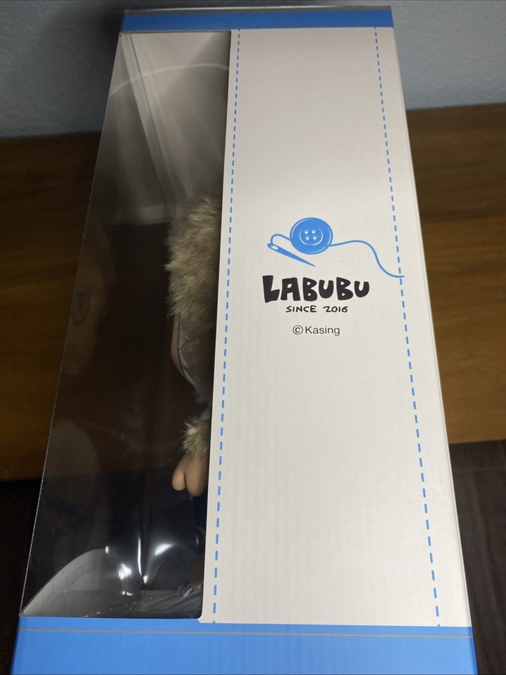 Authentic Pop Mart LARGE LABUBU Time to Chill Vinyl Plush Doll | eBay