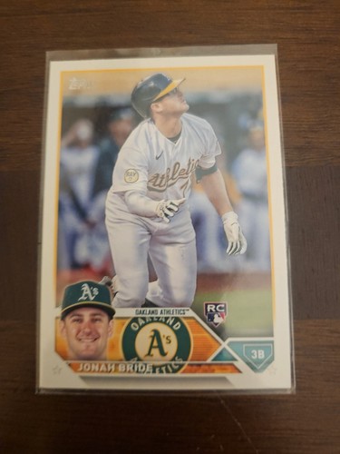 2023 Topps Series 1 Jonah Bride #95 Oakland Athletics | eBay