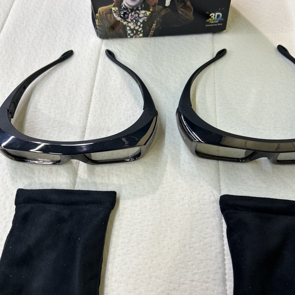 GLASSES ONLY!!! 2010 SONY 3D Starter Kit (GLASSES ONLY) | eBay