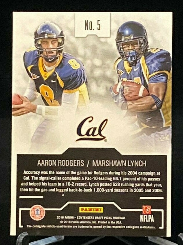 Marshawn Lynch Aaron Rodgers