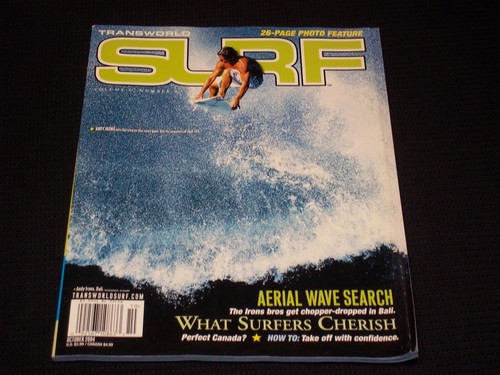 2004 OCTOBER TRANSWORLD SURF MAGAZINE - NICE SURFING COVER - L 18254 | eBay